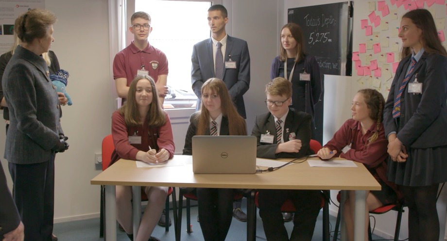 Royal Visit at Geothermal Project - News - Redruth School